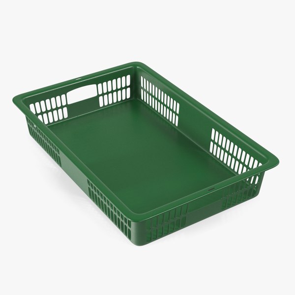 modelo 3d Caja de plástico verde - TurboSquid 2208818