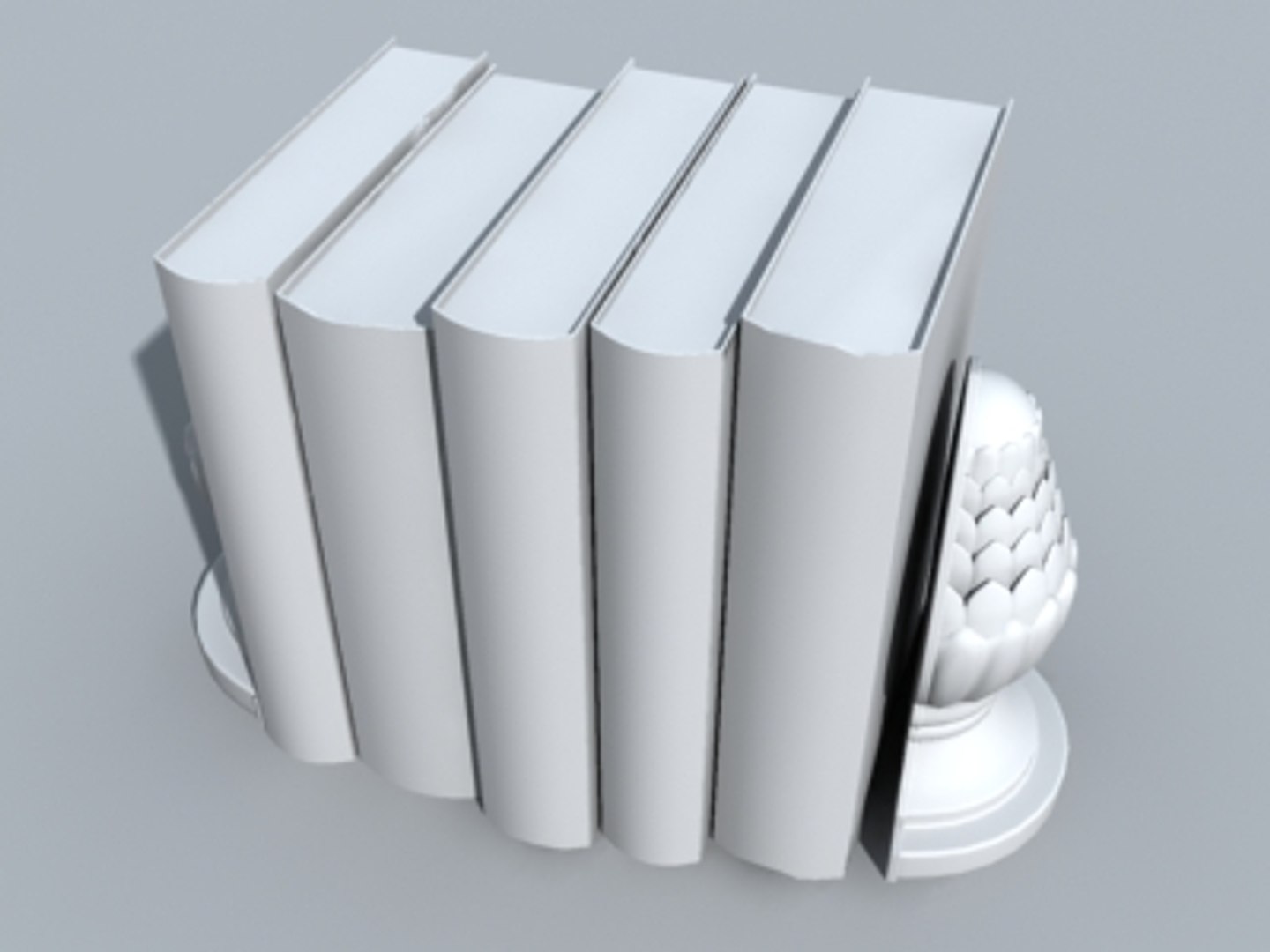books 3d model