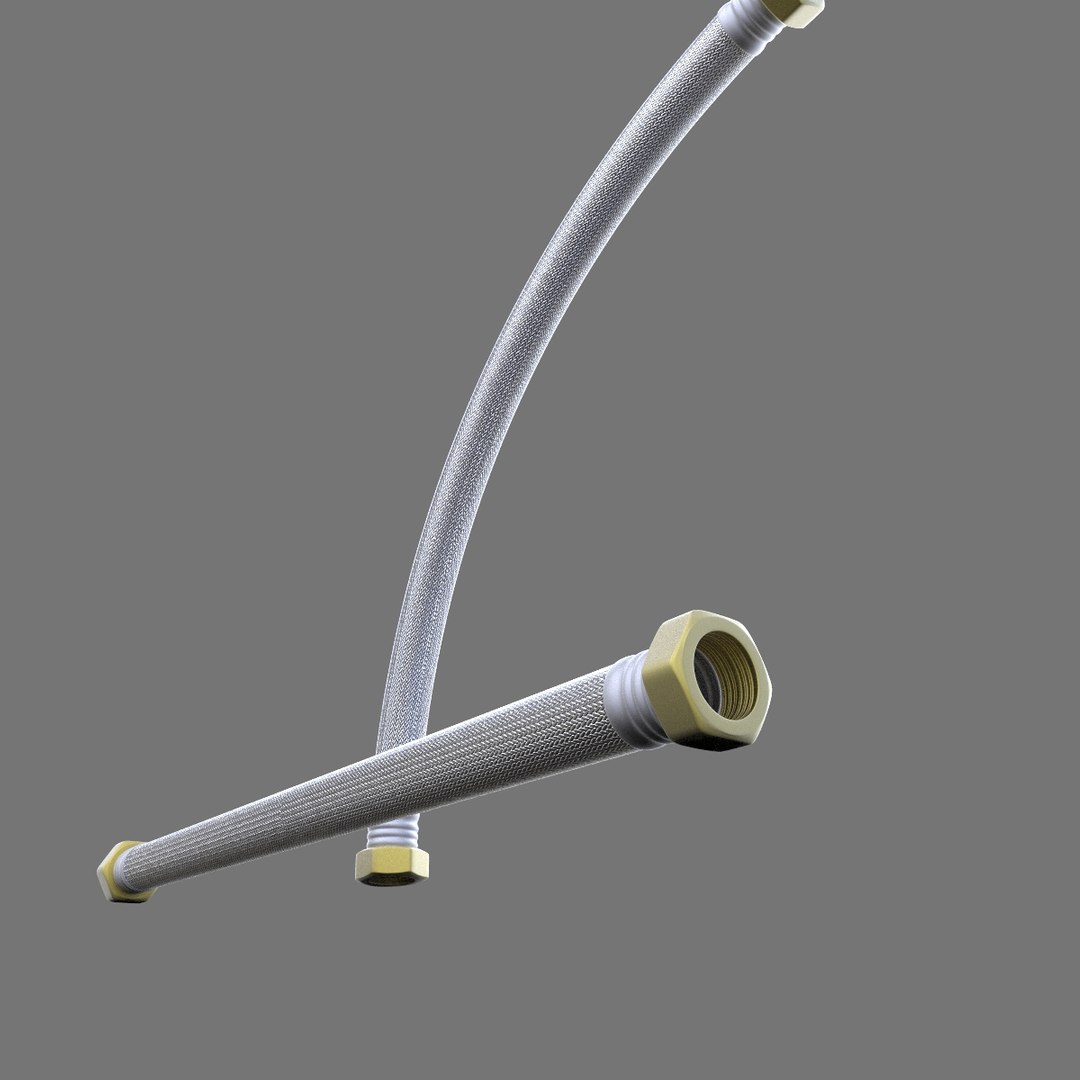 2 Flexible Cables 3d Model