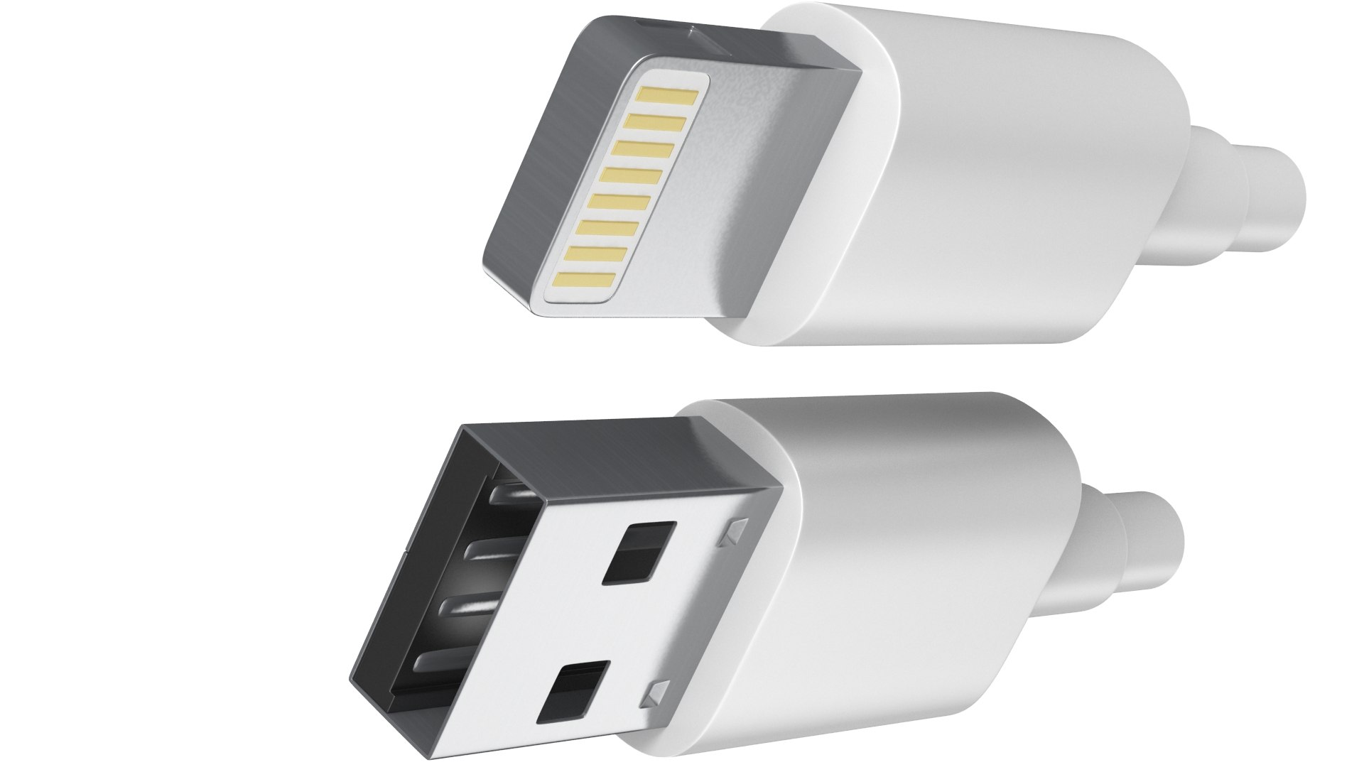 Detailed USB Cable Type C 3D Model - TurboSquid 2113391