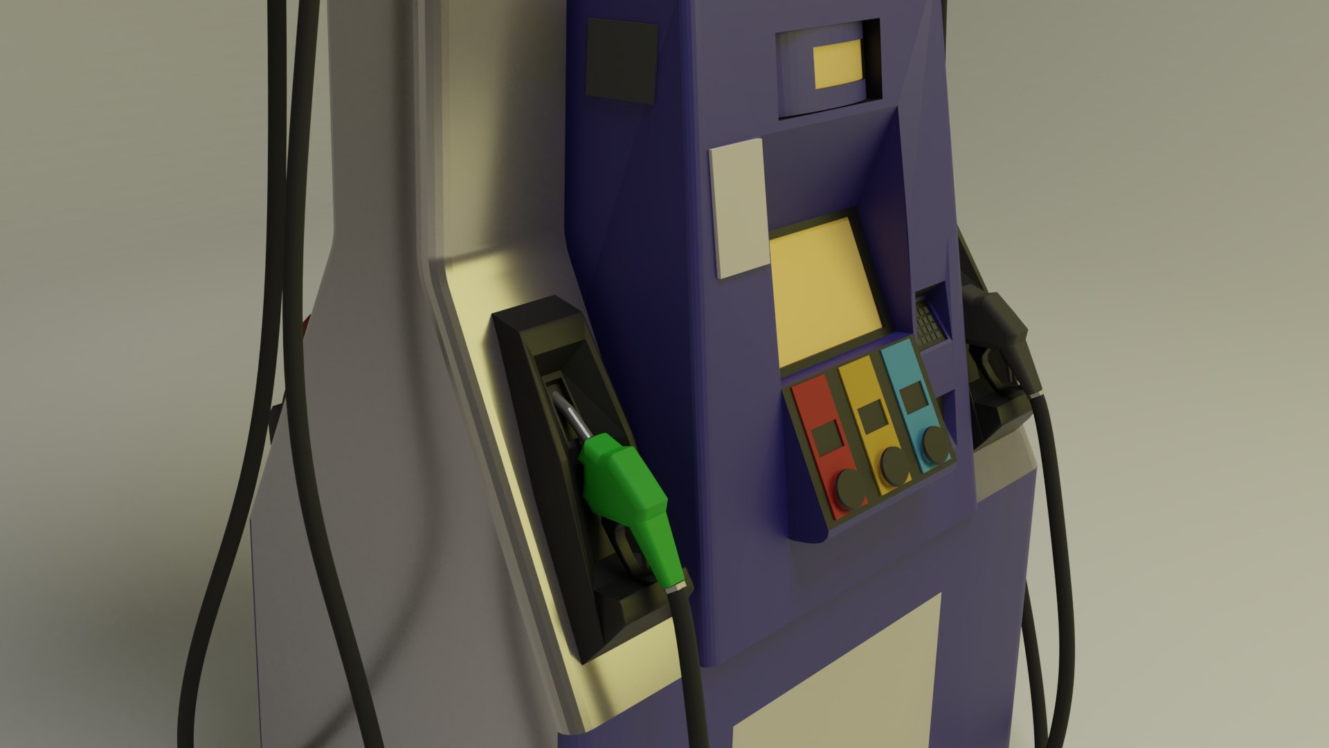Gas Pump 2000s 3D Model - TurboSquid 1781174