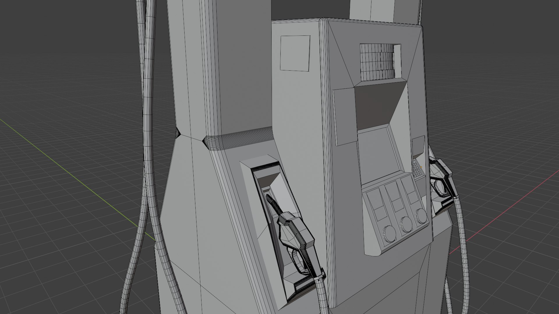 Gas Pump 2000s 3D Model - TurboSquid 1781174