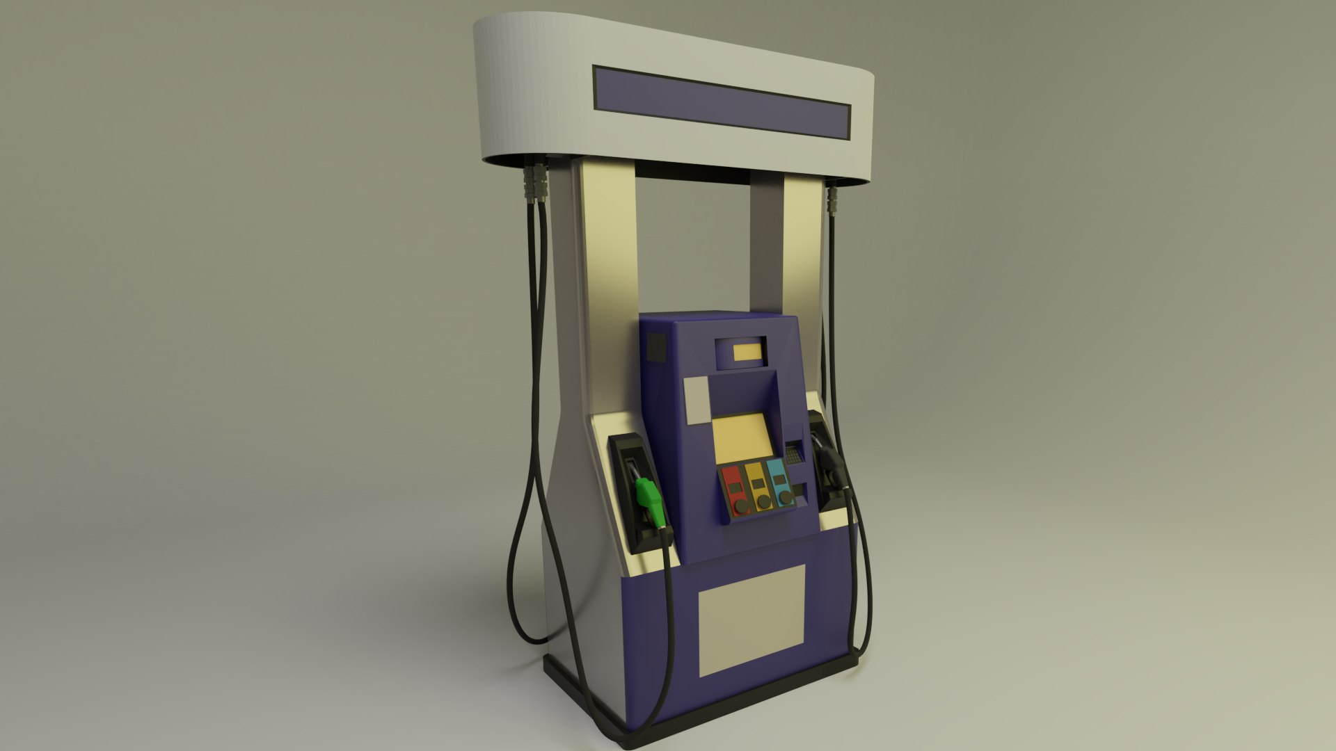 Gas Pump 2000s 3D Model - TurboSquid 1781174