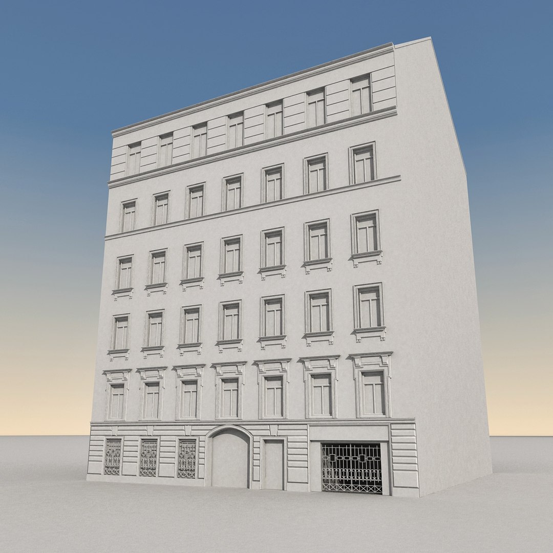 3d European Building Europe