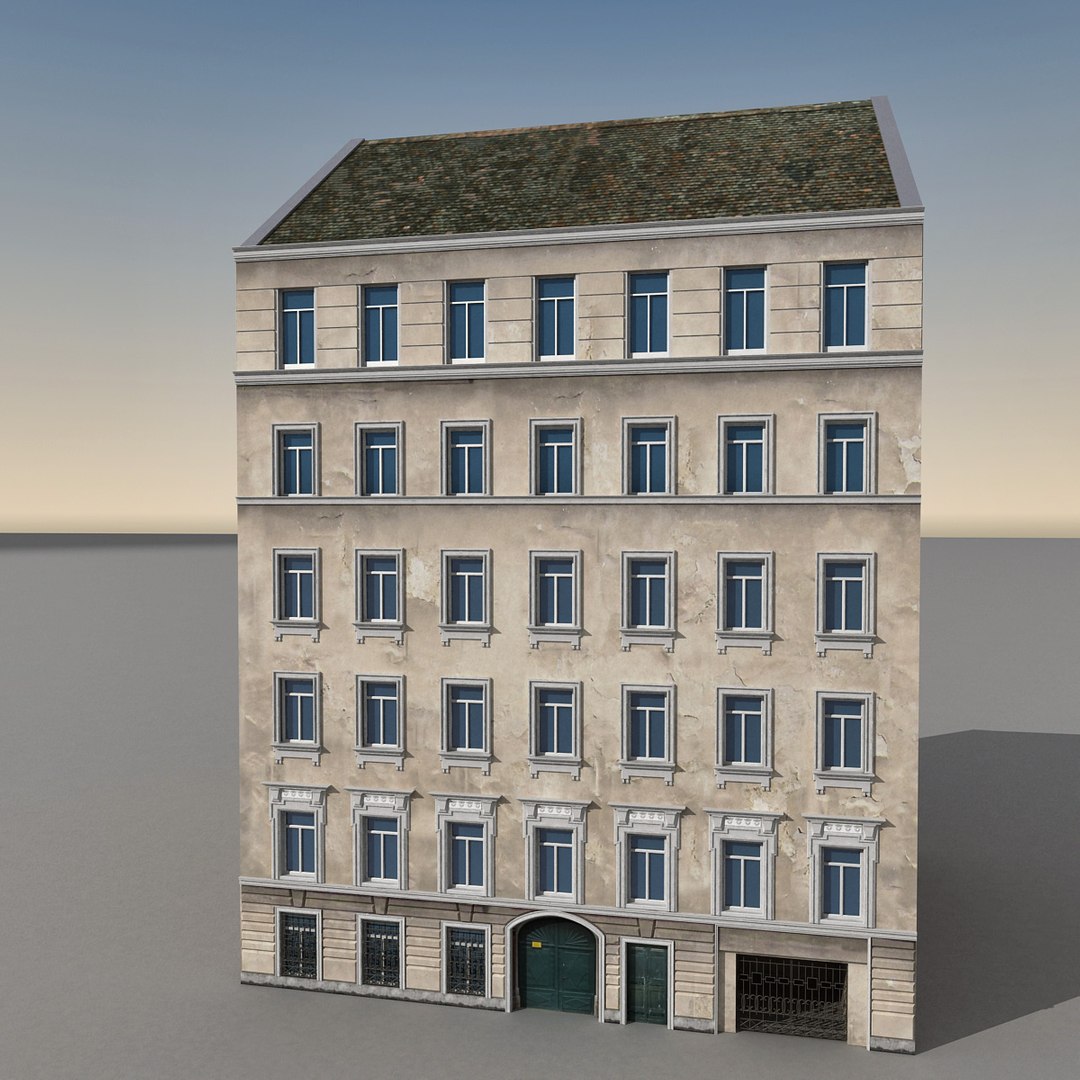 3d European Building Europe