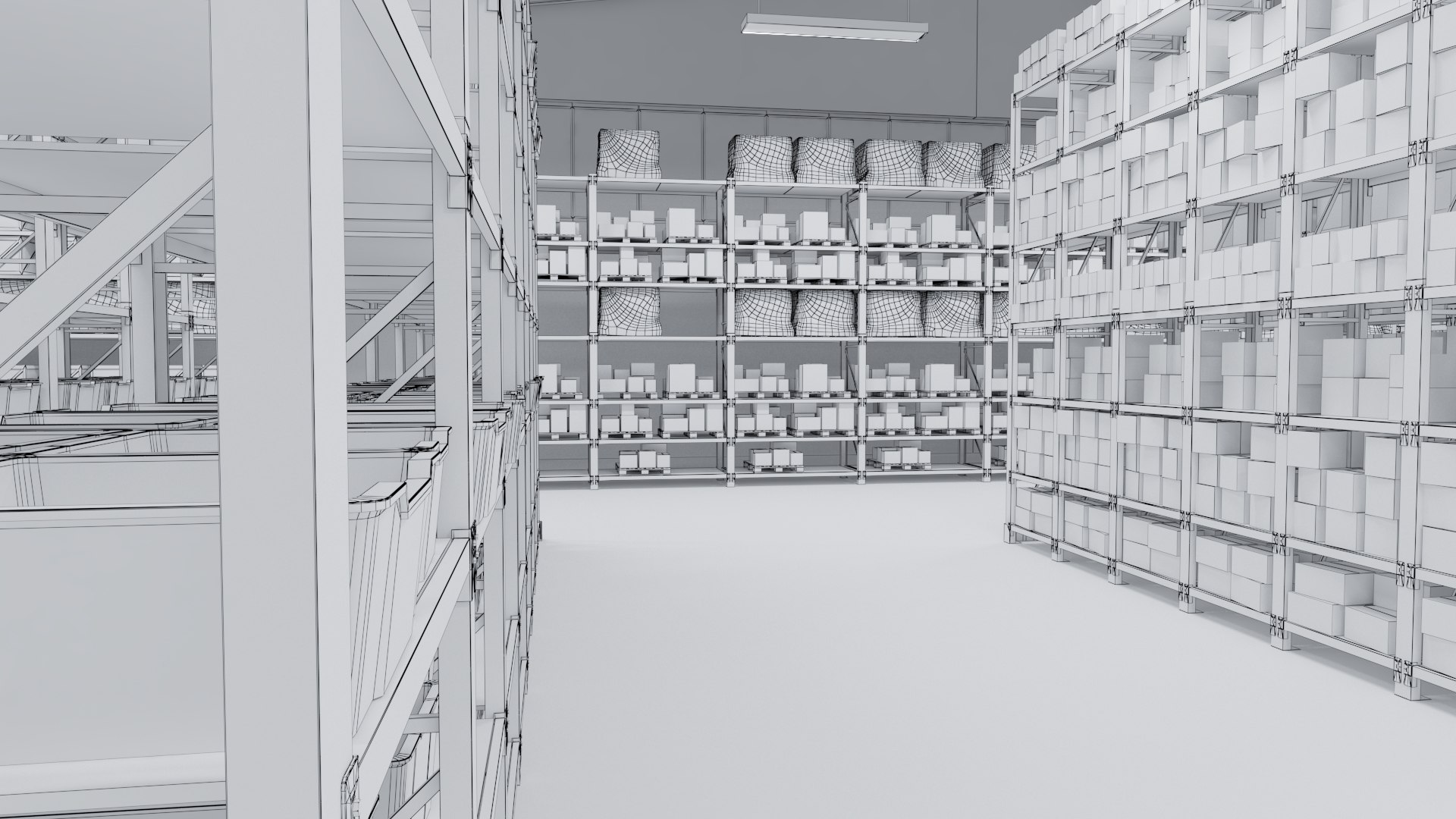 Warehouse Model - TurboSquid 1919935