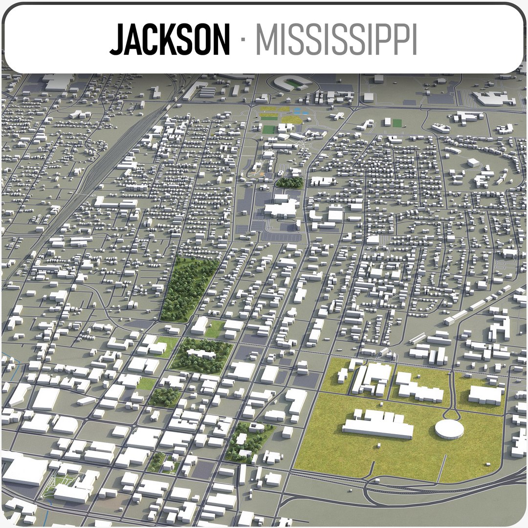 Jackson surrounding - 3D model - TurboSquid 1559228