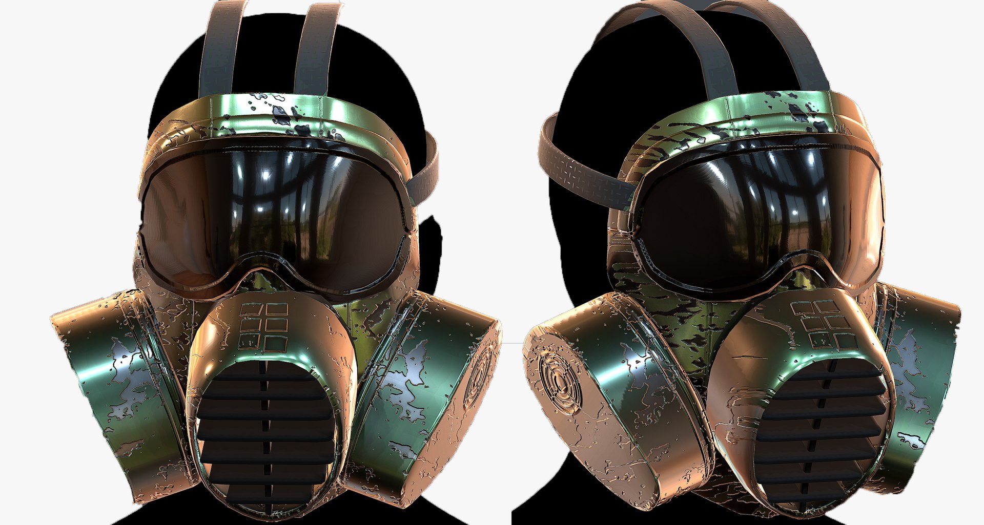 3D Model Gas Mask Helmet - TurboSquid 1679698 3D Model Gas Mask Helmet - TurboSquid 1679698