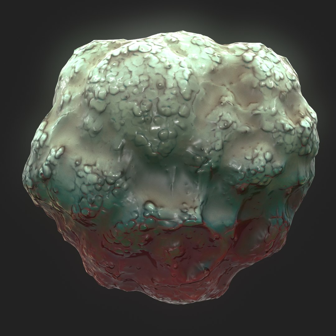 3D Mildew Mold Spore Model - TurboSquid 1461518