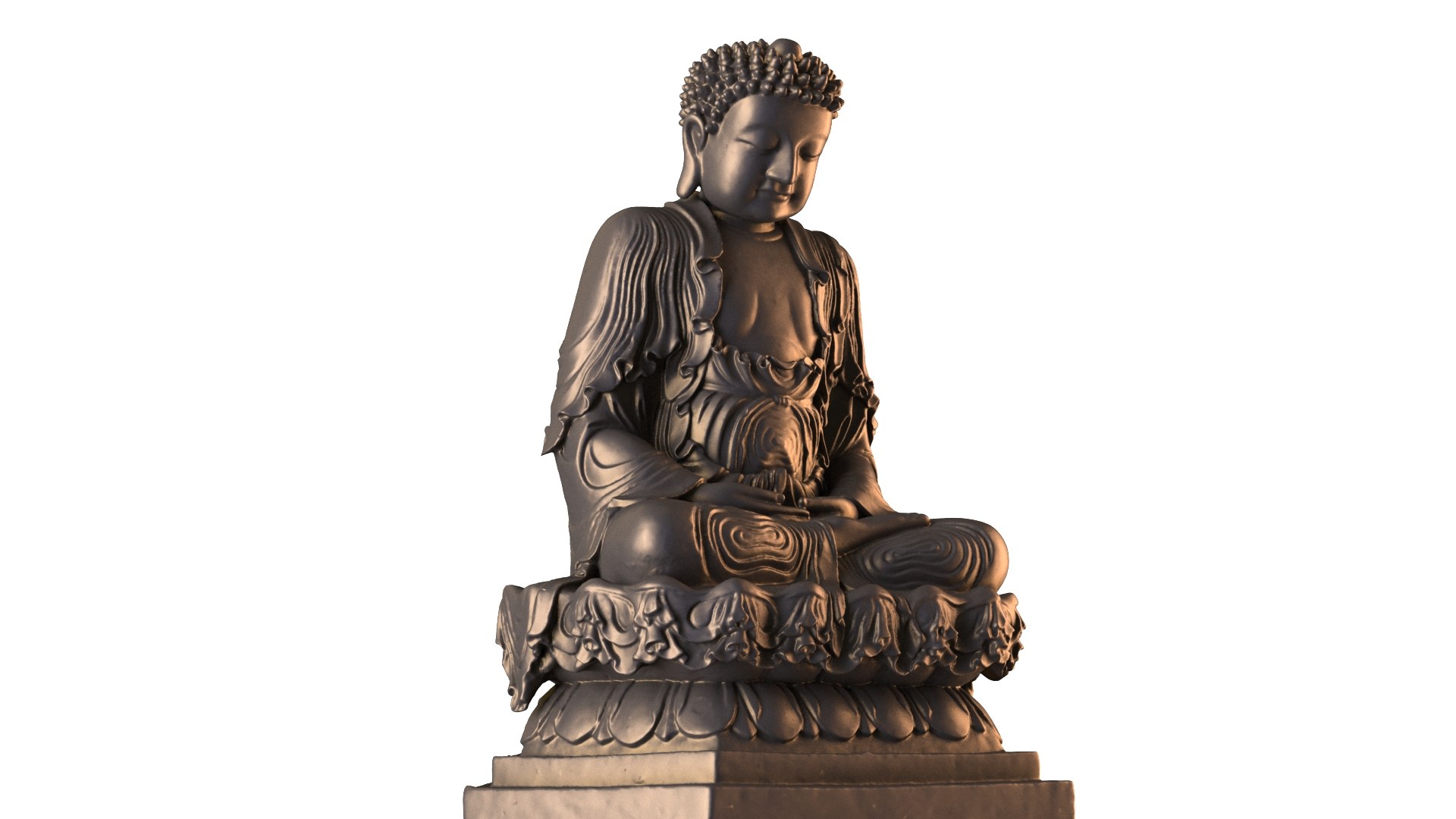 Buddhist Statues 036 3D Model - TurboSquid 2001165