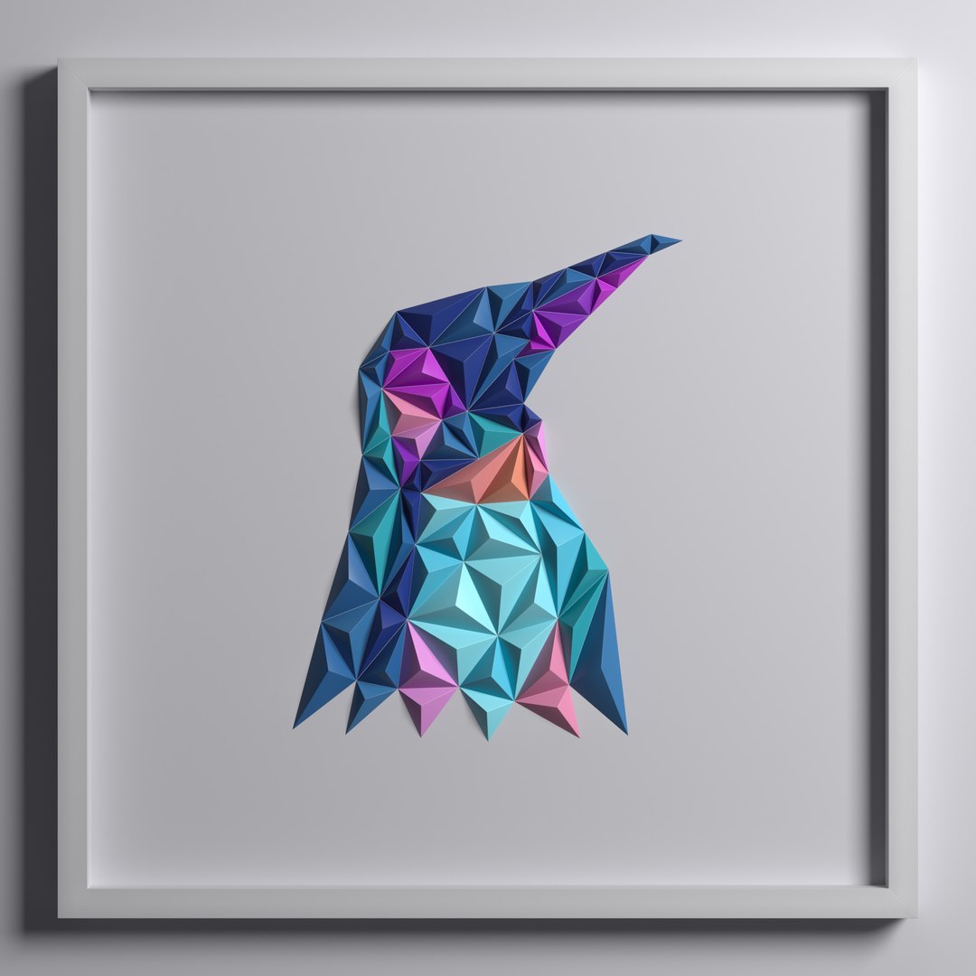 3D Paper ArtWork 14 - TurboSquid 2004716