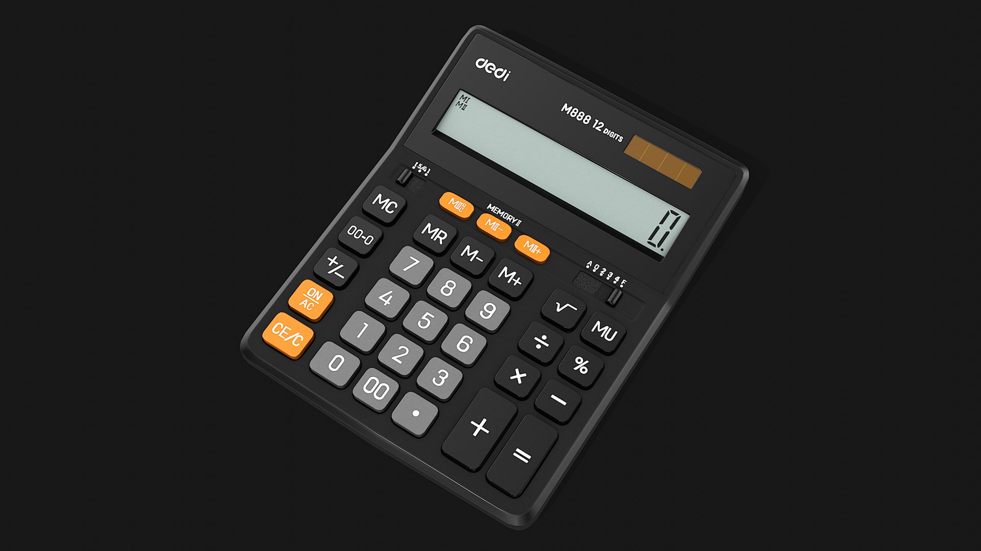 Calculator 3D Model - TurboSquid 2135892
