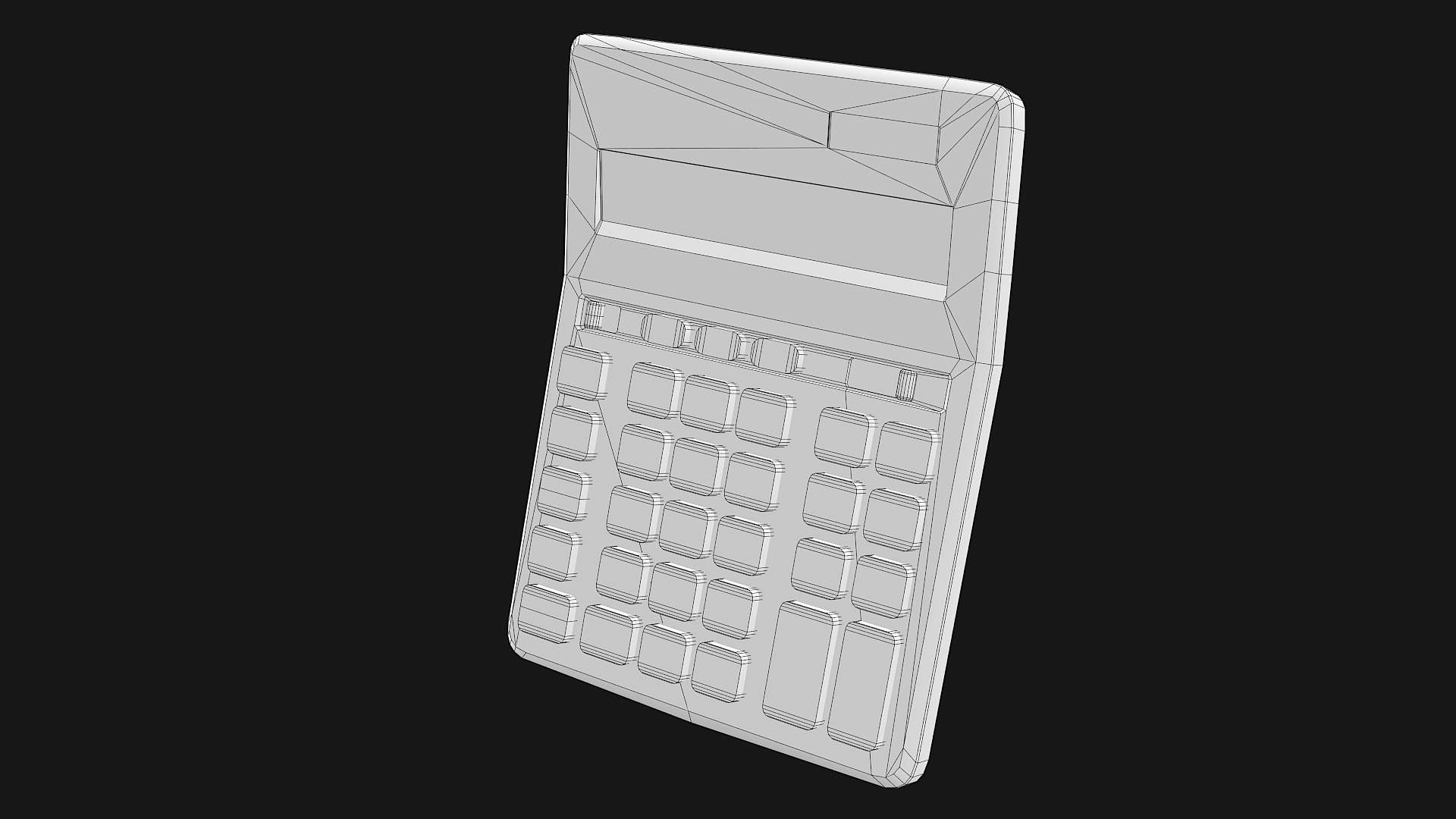 Calculator 3D Model - TurboSquid 2135892