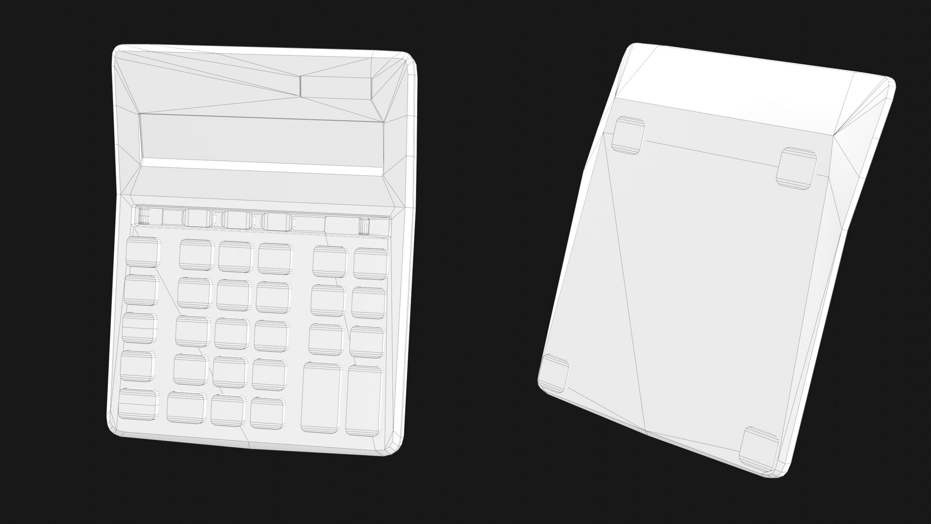 Calculator 3D Model - TurboSquid 2135892