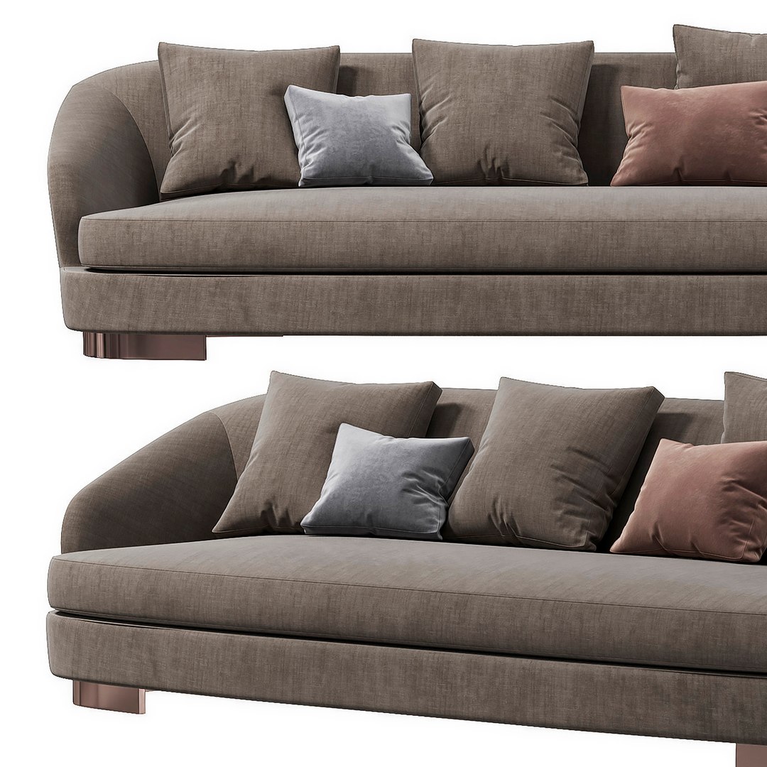 Jacques SOFA By Minotti 3D - TurboSquid 1947569