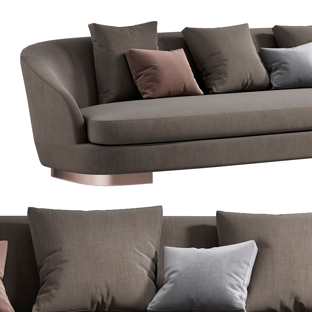 Jacques SOFA By Minotti 3D - TurboSquid 1947569