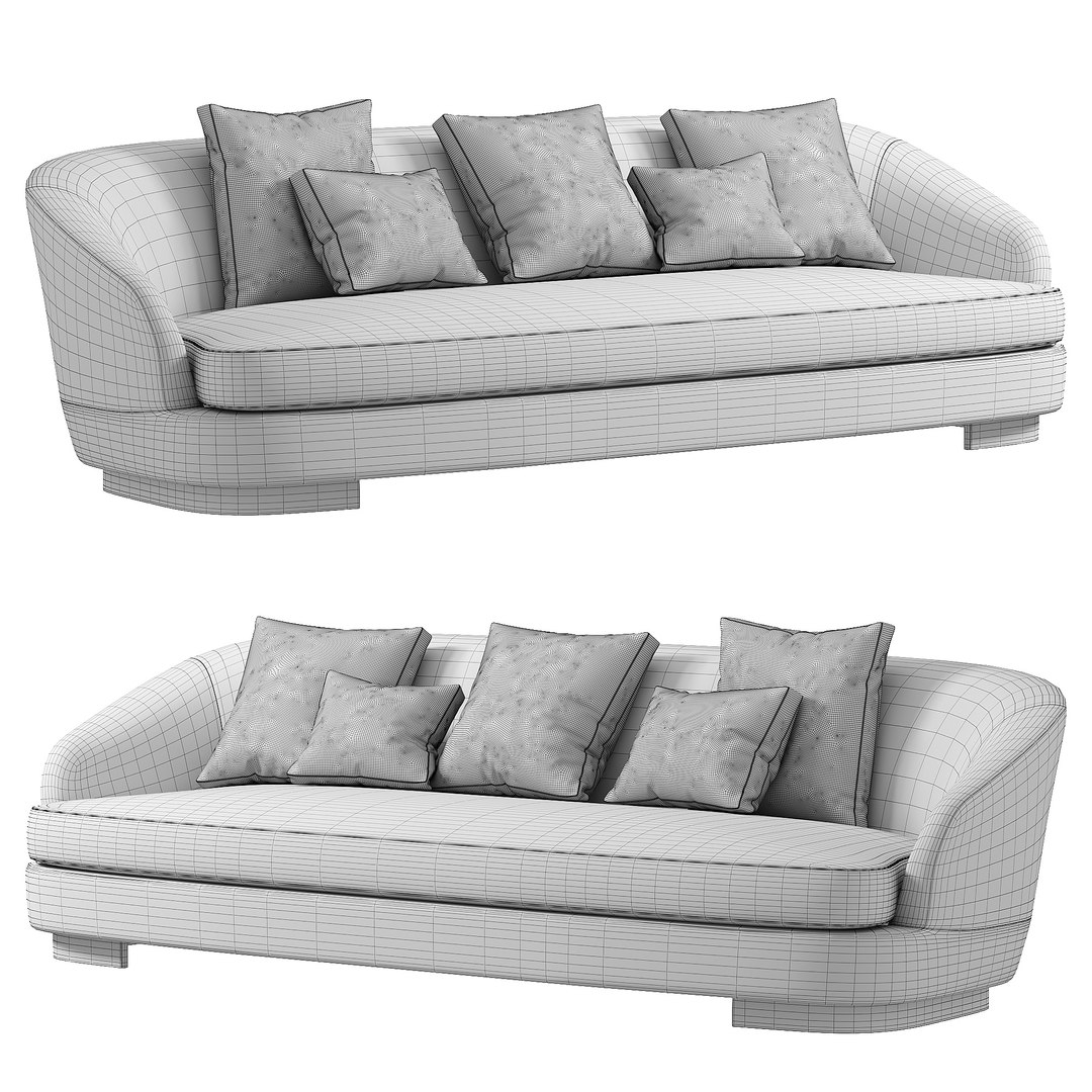 Jacques SOFA By Minotti 3D - TurboSquid 1947569