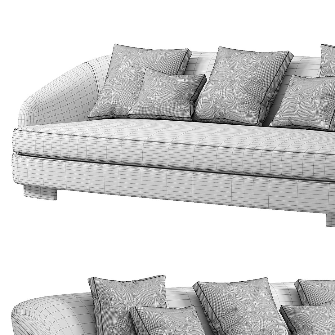 Jacques SOFA By Minotti 3D - TurboSquid 1947569