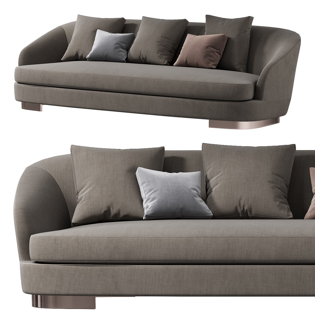 Jacques SOFA By Minotti 3D - TurboSquid 1947569