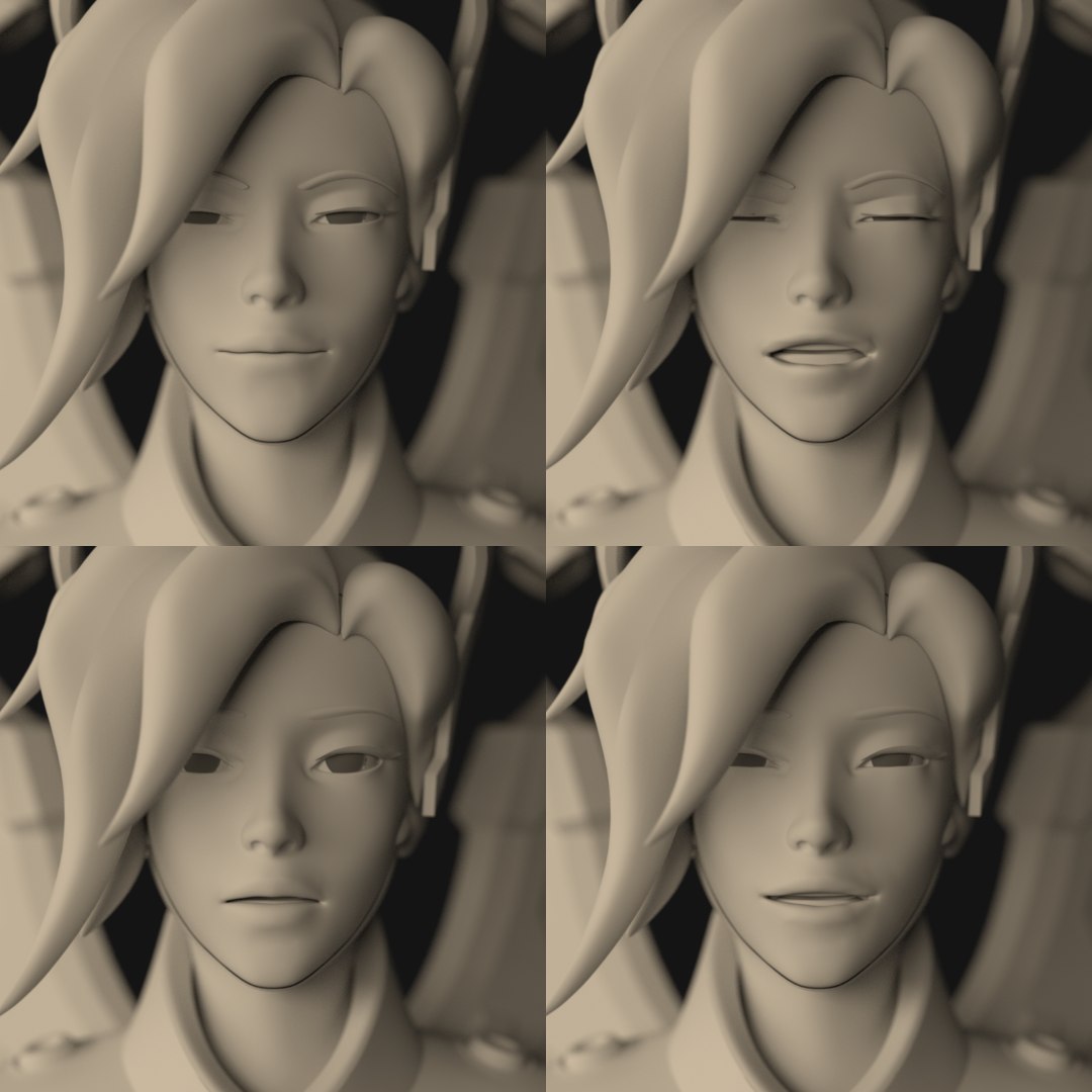 Mercy Rigged 3D Model - TurboSquid 1332636