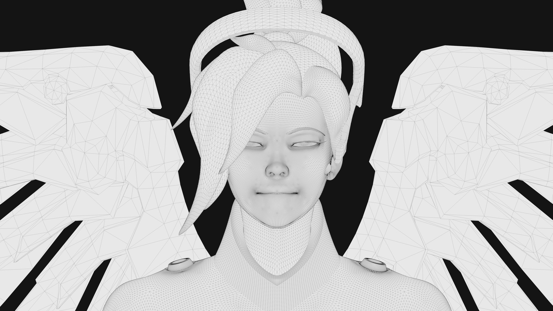 Mercy Rigged 3D Model - TurboSquid 1332636