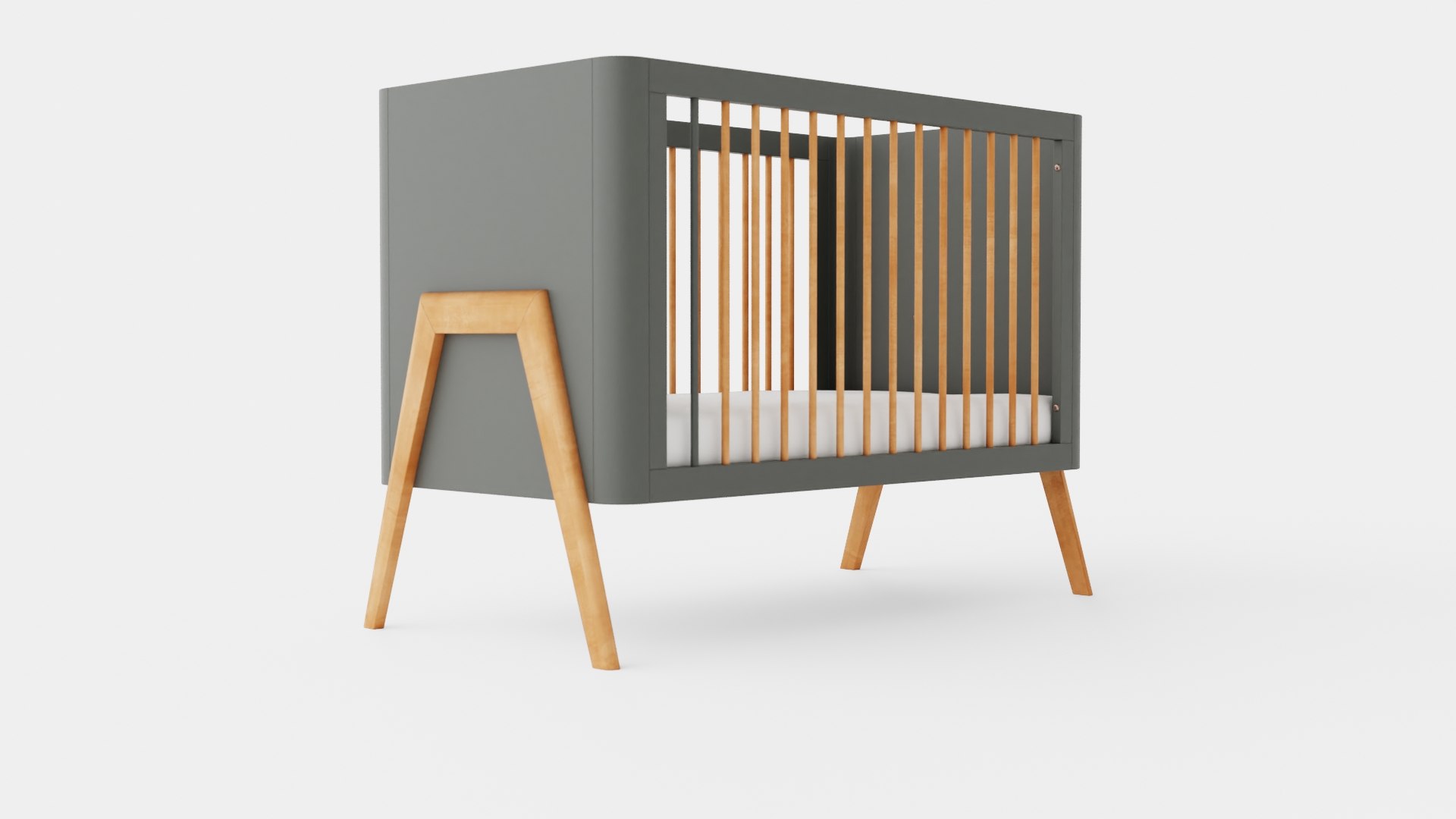 Troll Crib Torsten Grey 3D Model - TurboSquid 2244074