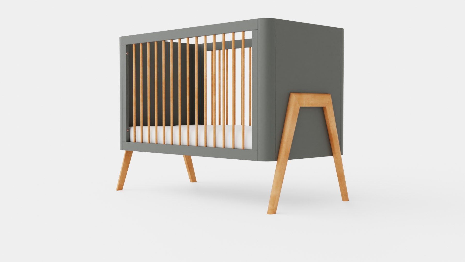 Troll Crib Torsten Grey 3D Model - TurboSquid 2244074