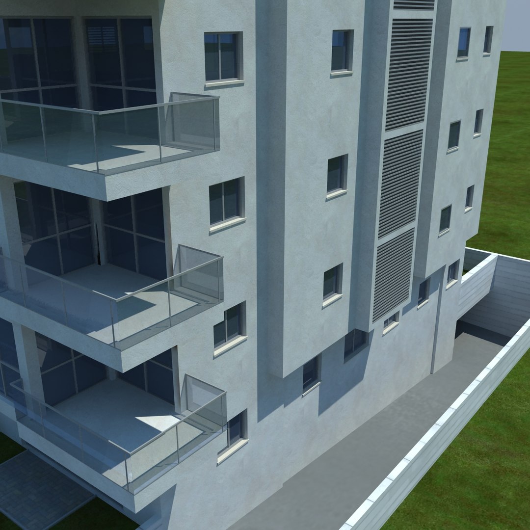 3d Buildings 1 3 Model