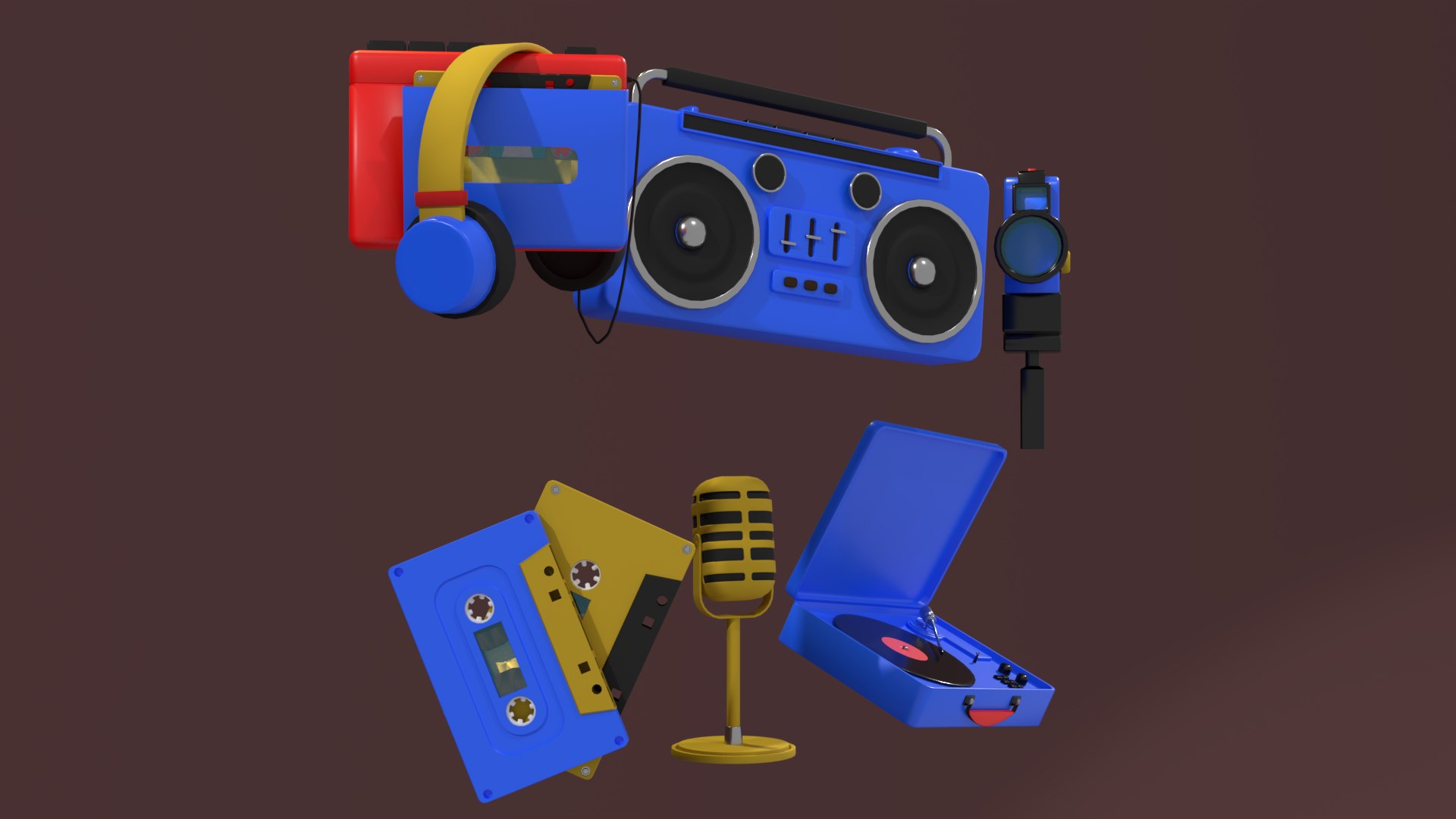 3D Model Collection Retro - TurboSquid 1907267