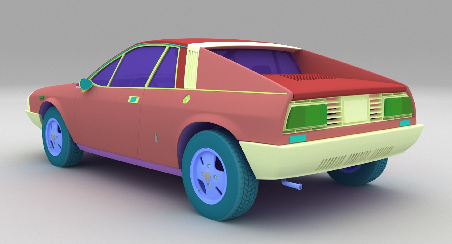 3D Model Lancia Beta Montecarlo 1975 - TurboSquid 1318907