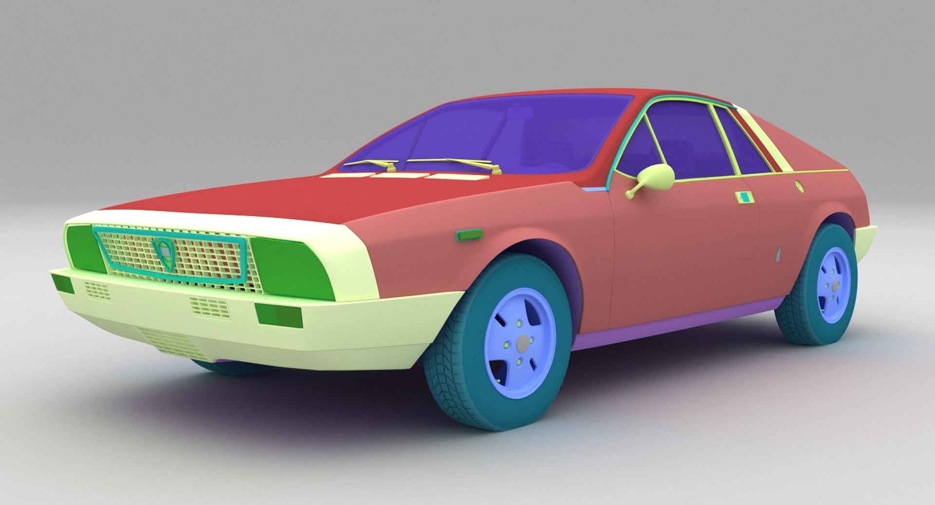 3D Model Lancia Beta Montecarlo 1975 - TurboSquid 1318907