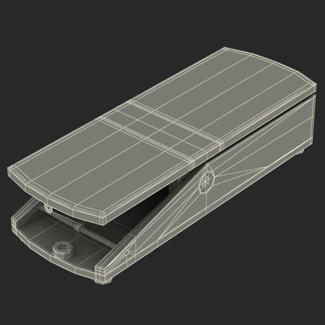 Guitar Volume Pedal Ernie 3d Model