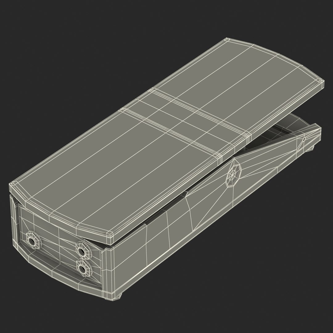 Guitar Volume Pedal Ernie 3d Model