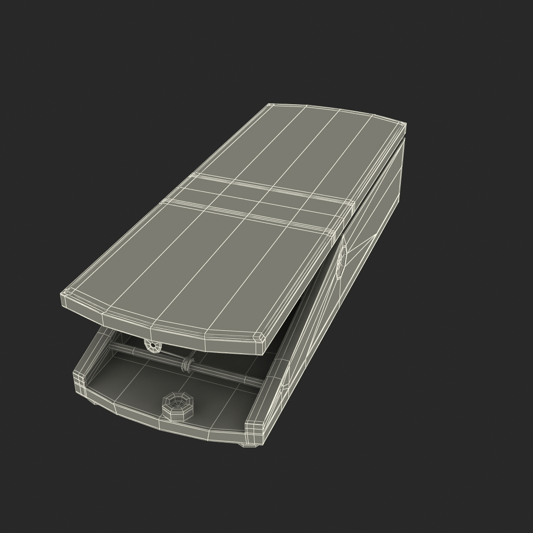 Guitar Volume Pedal Ernie 3d Model