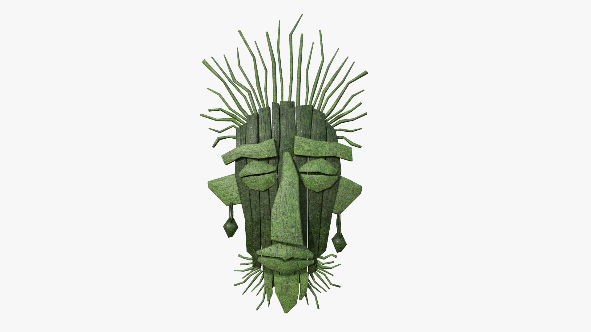 Tribal Mask A10 Swamp - Headband Character Design 3D model - TurboSquid ...