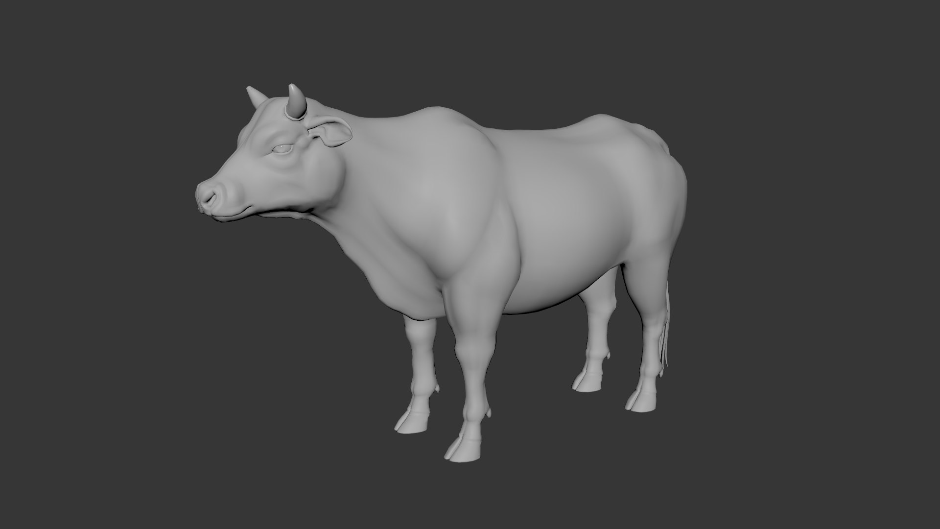 3D Cattle Bull Cow Buffalo - TurboSquid 1880785