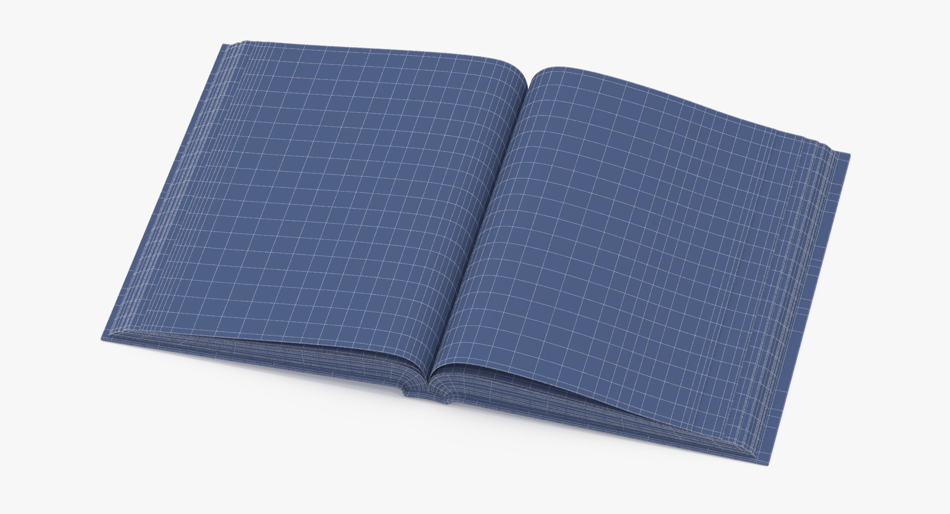 Classic Book 04 Open 3d Max