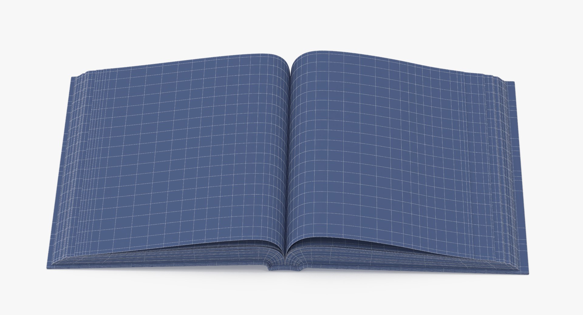 Classic Book 04 Open 3d Max