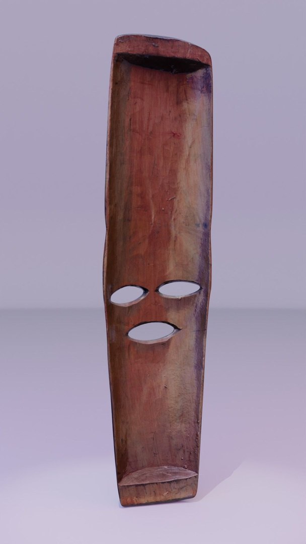 3D Model Decorative African Wall Mask 09 Low-poly 3D Model - TurboSquid ...