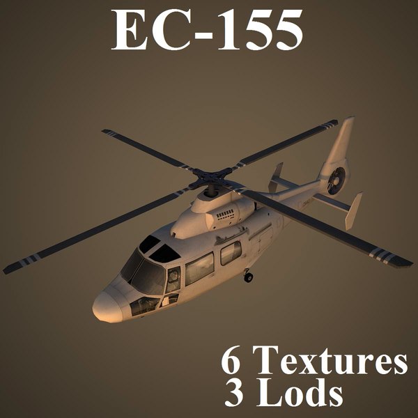Eurocopter EC155 3D Models for Download | TurboSquid