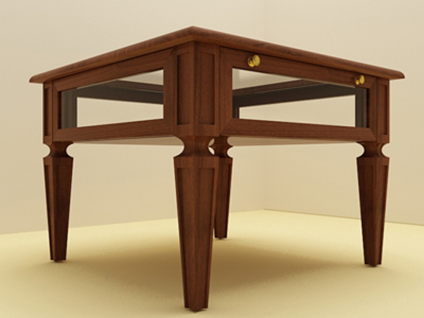 Free Dellarovere Duca Table 3d Model