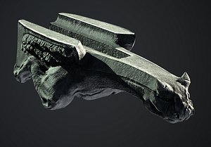 3D Model Waterspout Gargoyle - Fell Mount - TurboSquid 2123633