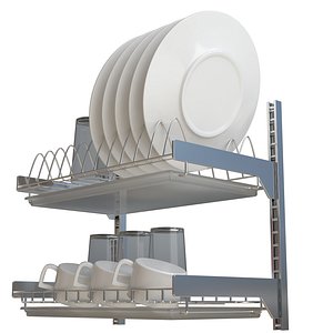 v-ray dish drainer 3d max