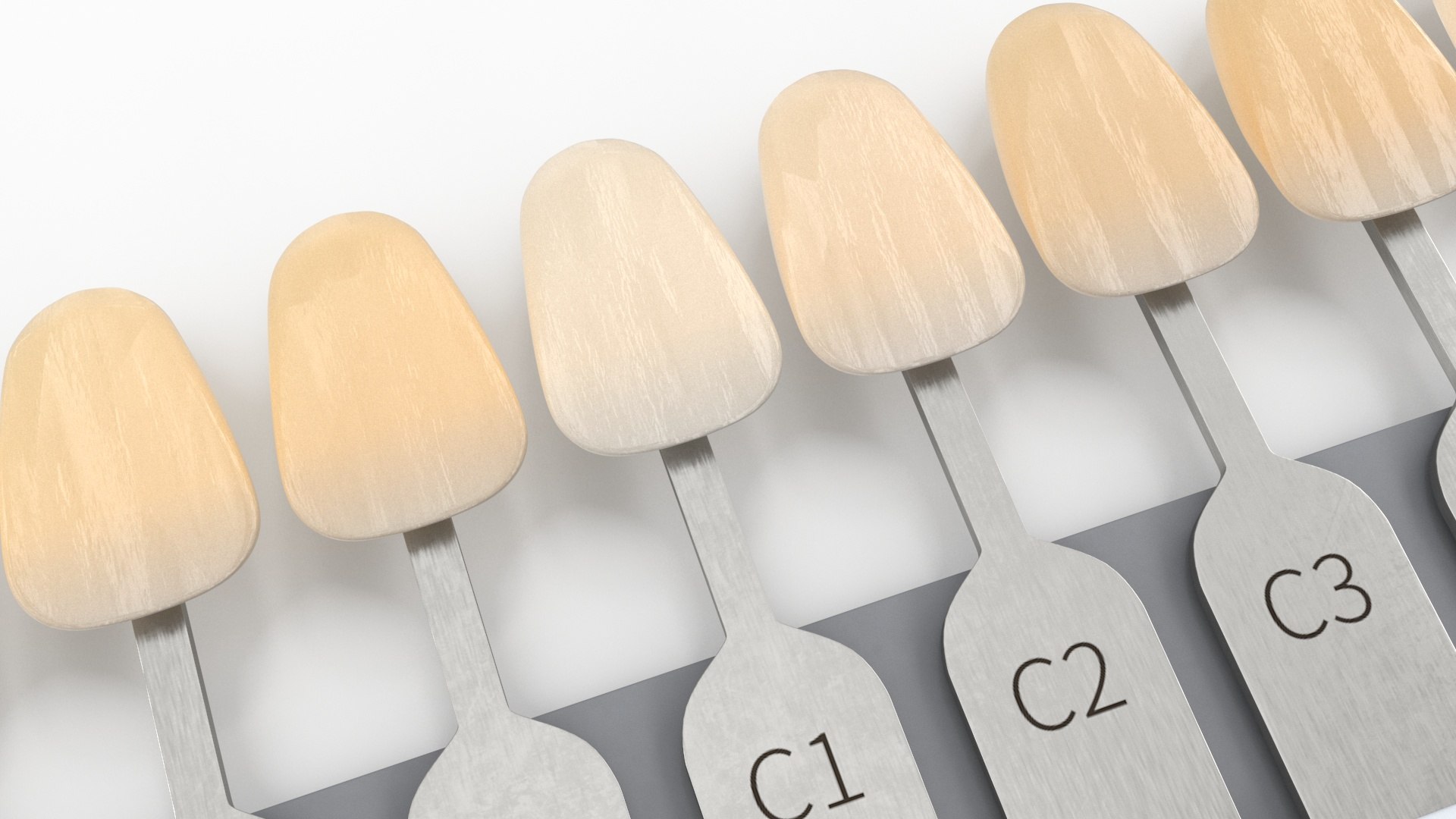 3D VITA Classical A1-D4 Shade Guide - TurboSquid 2202764