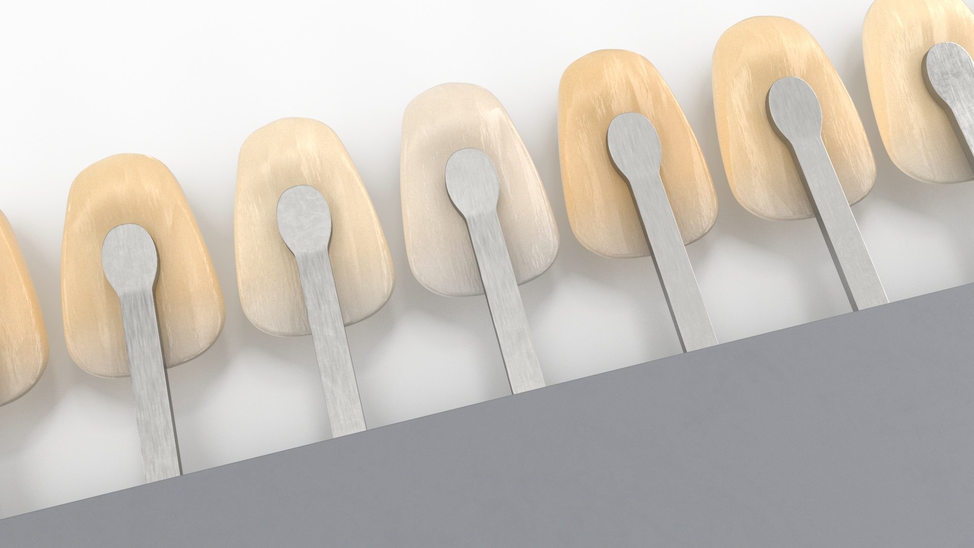 3D VITA Classical A1-D4 Shade Guide - TurboSquid 2202764