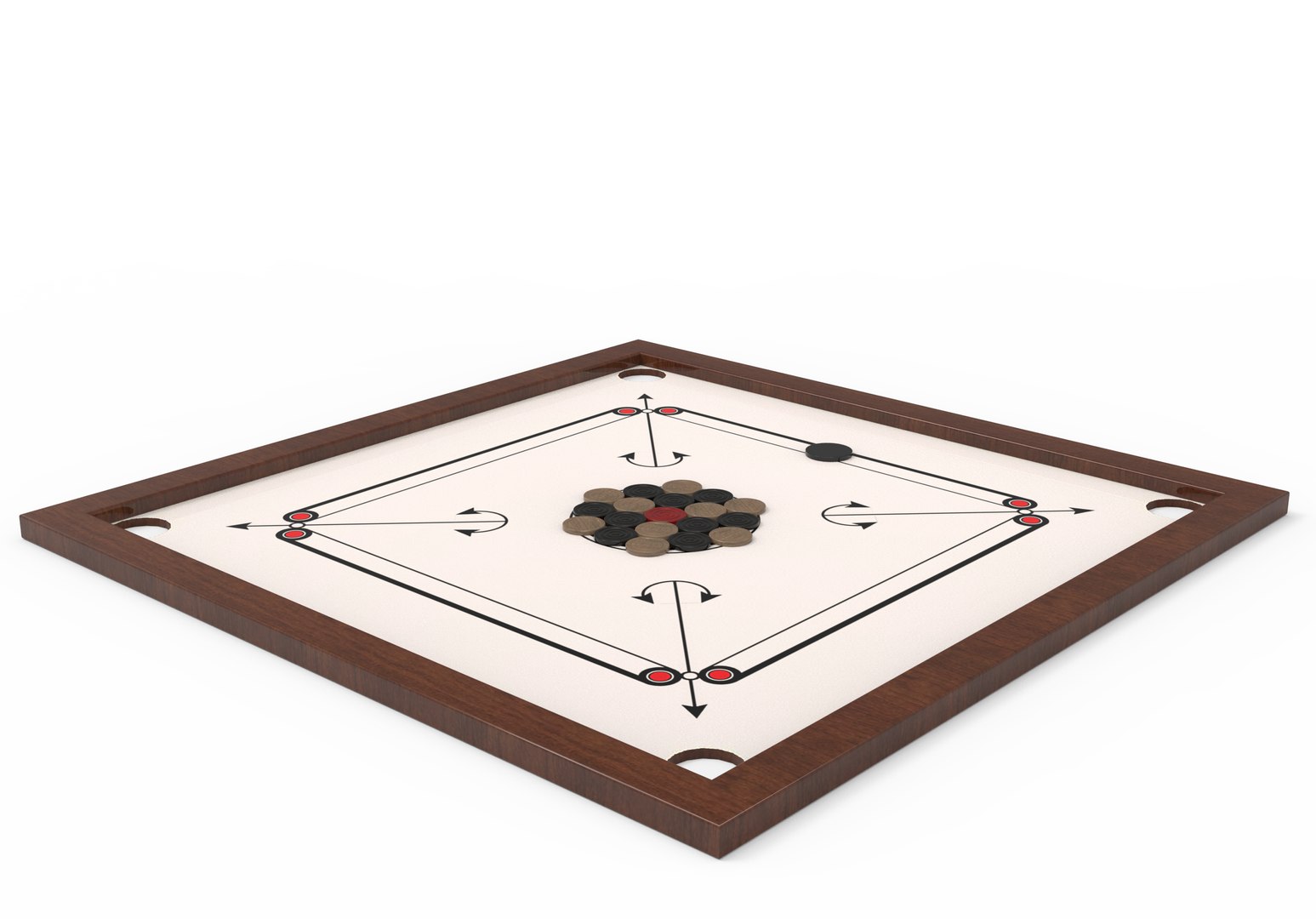 3D Carrom Model - TurboSquid 1721450