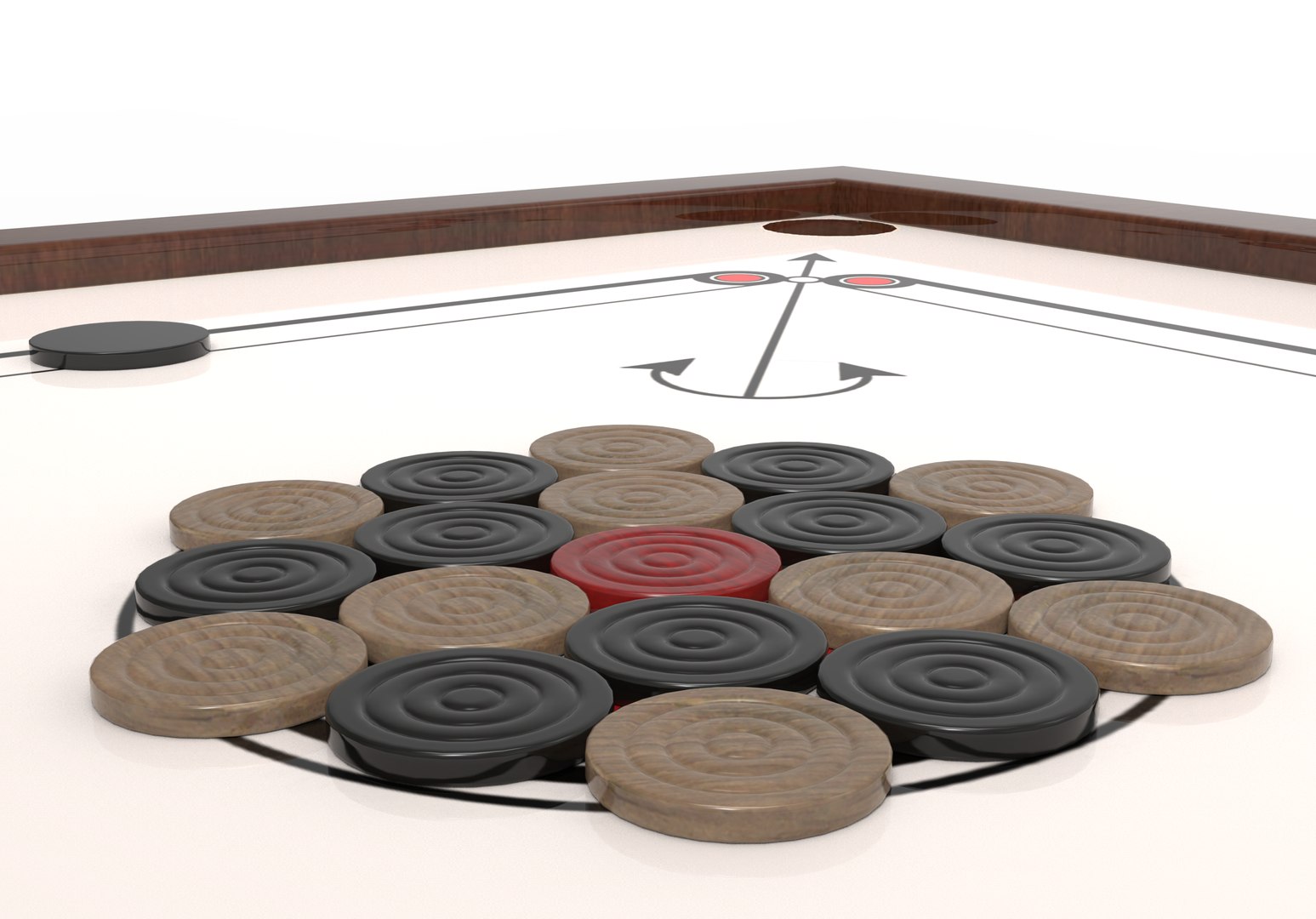3D Carrom Model - TurboSquid 1721450