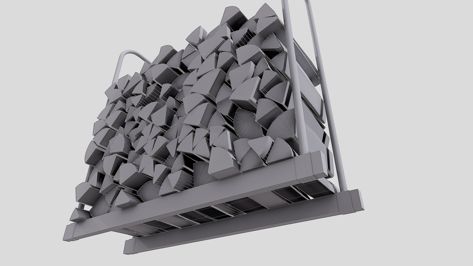 Firewood Stack With PBR 4K 8K 3D - TurboSquid 1787706