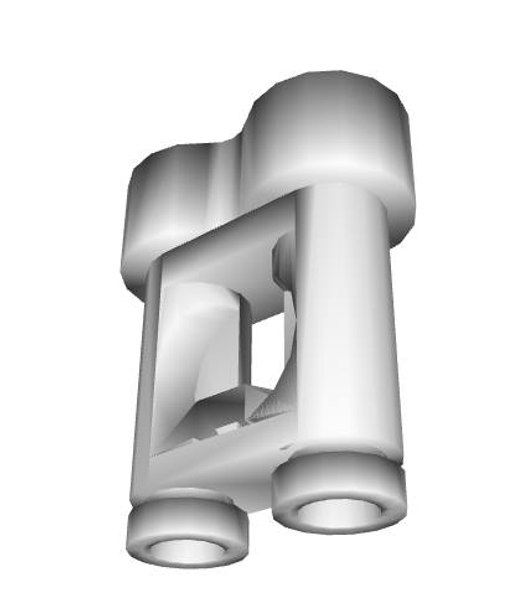 3d lego binocular piece model