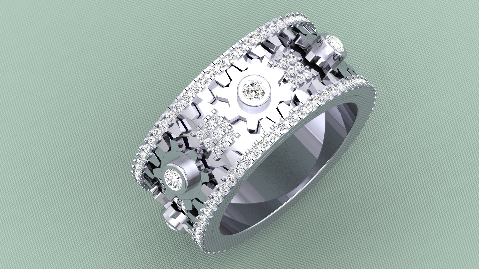 3D GEAR RING model - TurboSquid 2145331